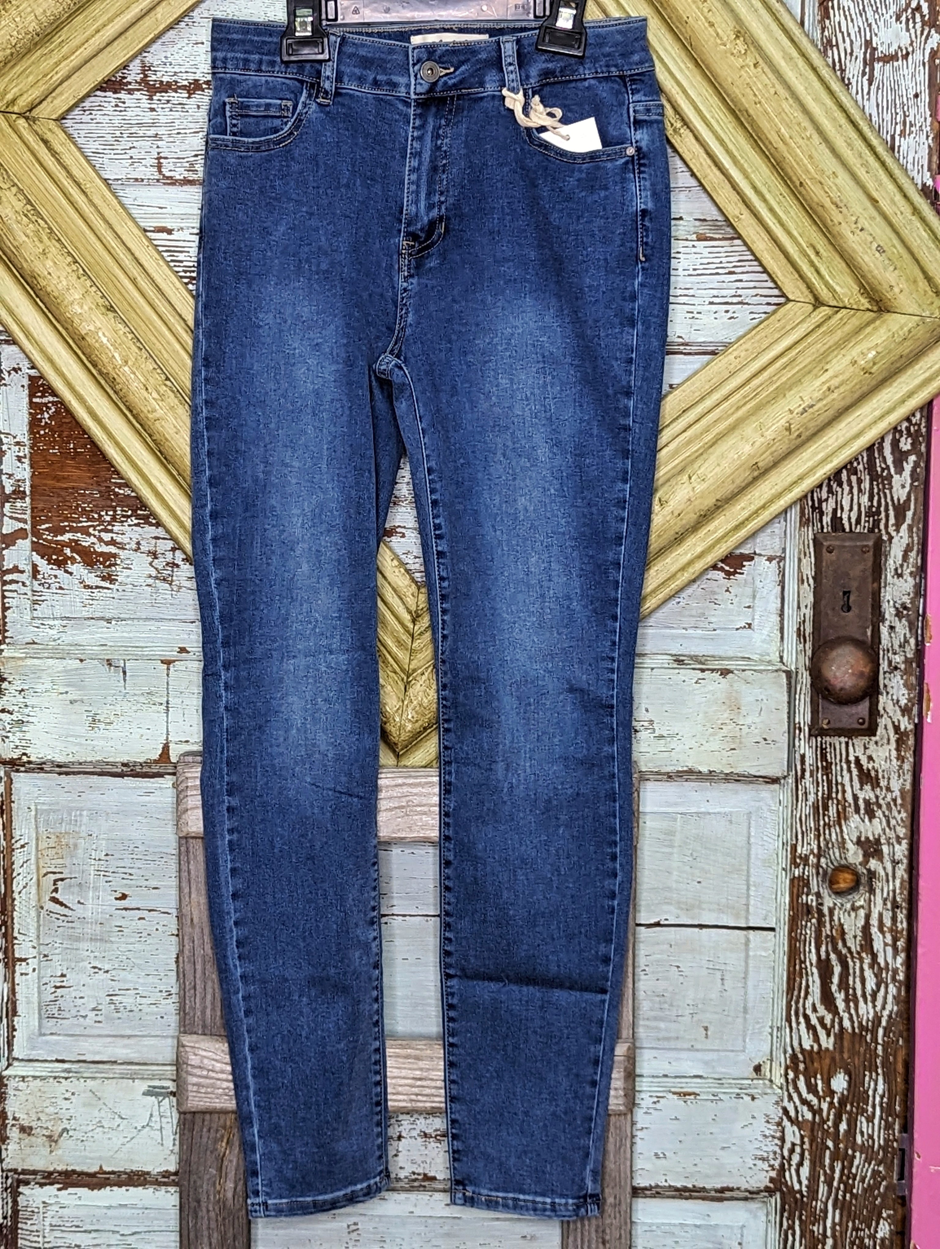 5 Pocket Skinny Denim Pant – Felecia Bella