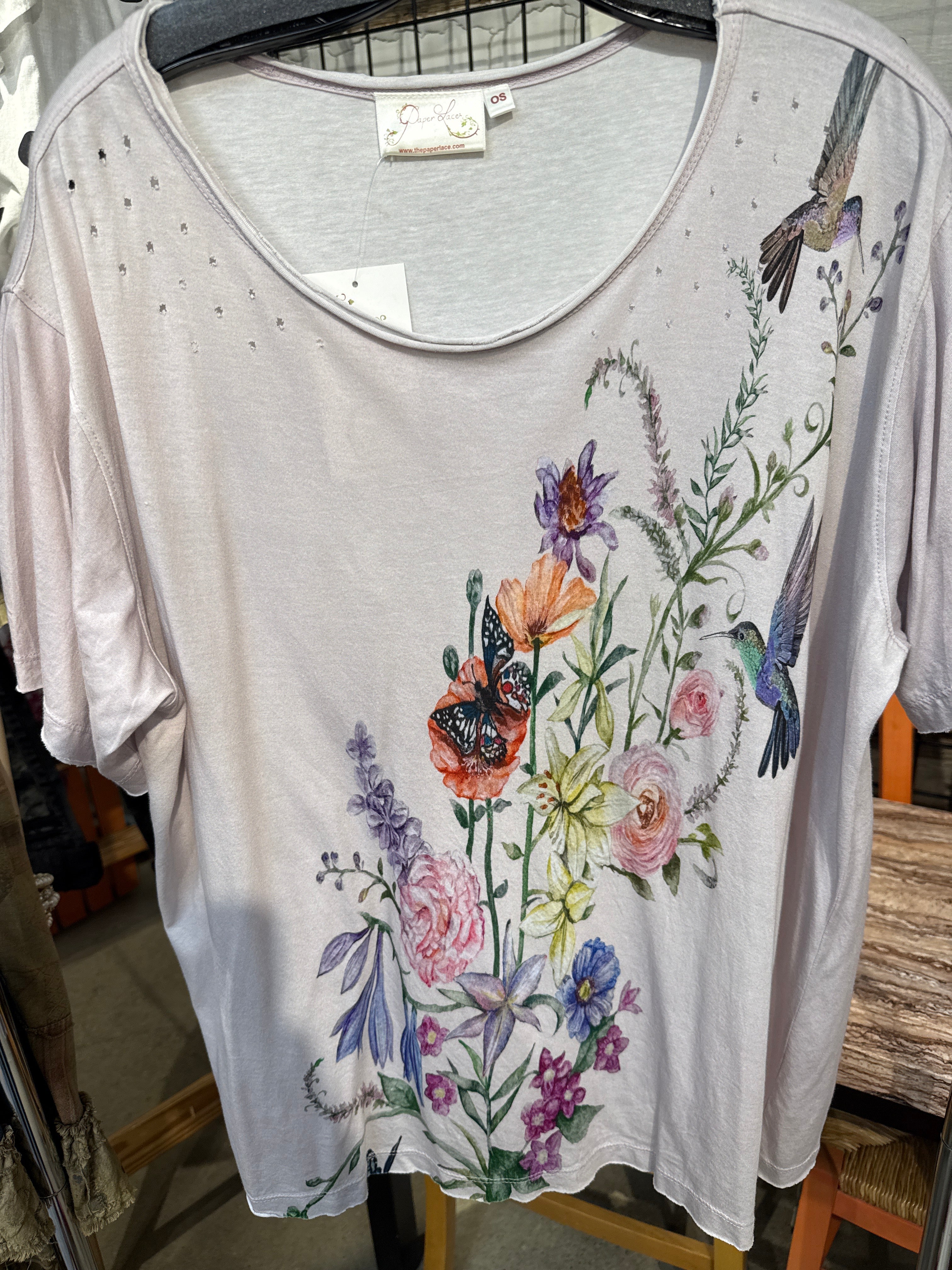 Paper Lace PLP78 LILAC TSHIRT - Pre Order – Felecia Bella